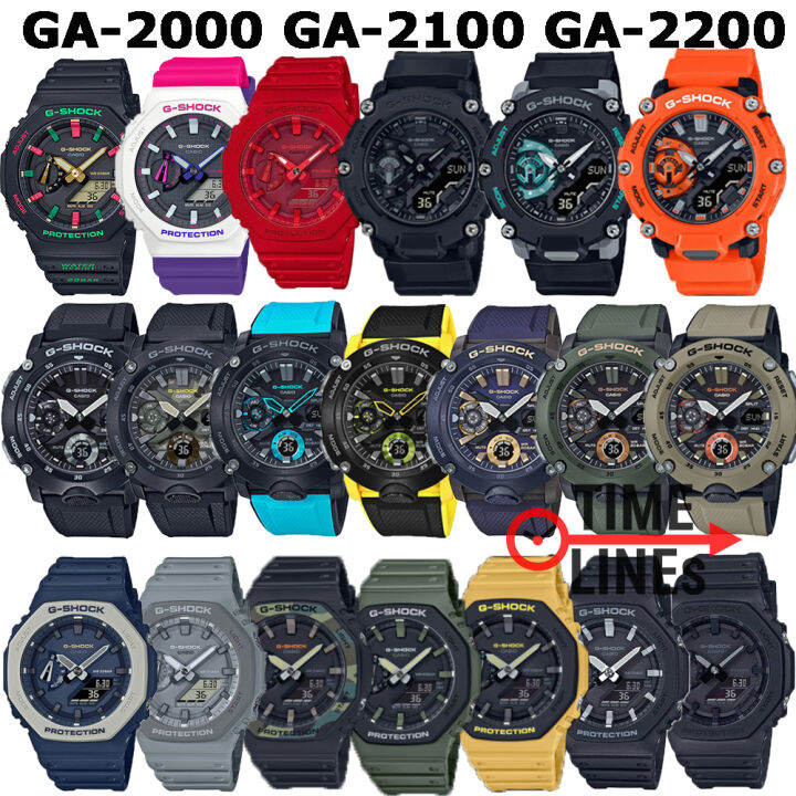 G-SHOCK CASIO ของแท้ GA-2000 GA-2100 GA-2110 GA-2200 พร้อมกล่องและรับ ...