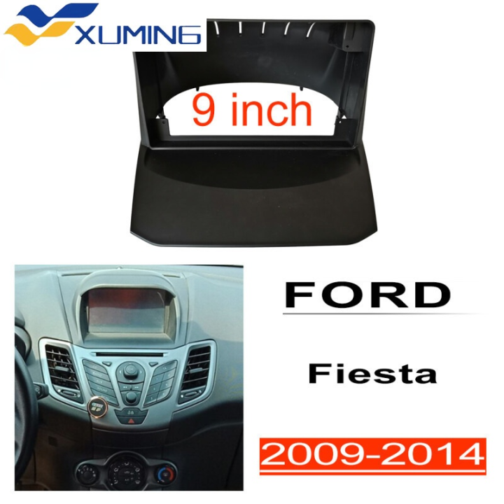 xuming 9 inch Radio Frame 2din Head Unit Fascia Panel Stereo for FORD ...