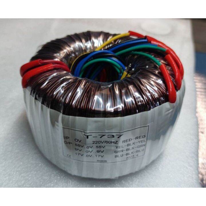toroidal transformer T737 (.55 0 55vac) | Lazada PH