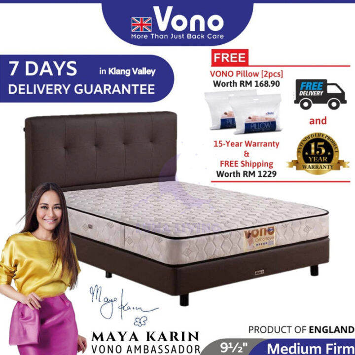 VONO Ortho Saver Mattress [100%Authentic] Back Care Collection Spring ...