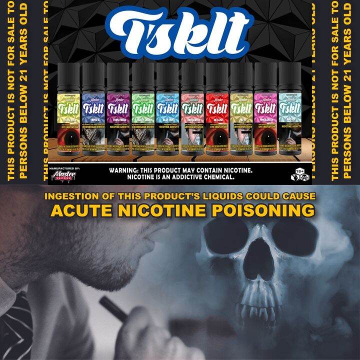 VAPE MOD KIT LEGIT TSIKLET (TSKLT) 50ml Menthol Fruity 70/30 Legit ...