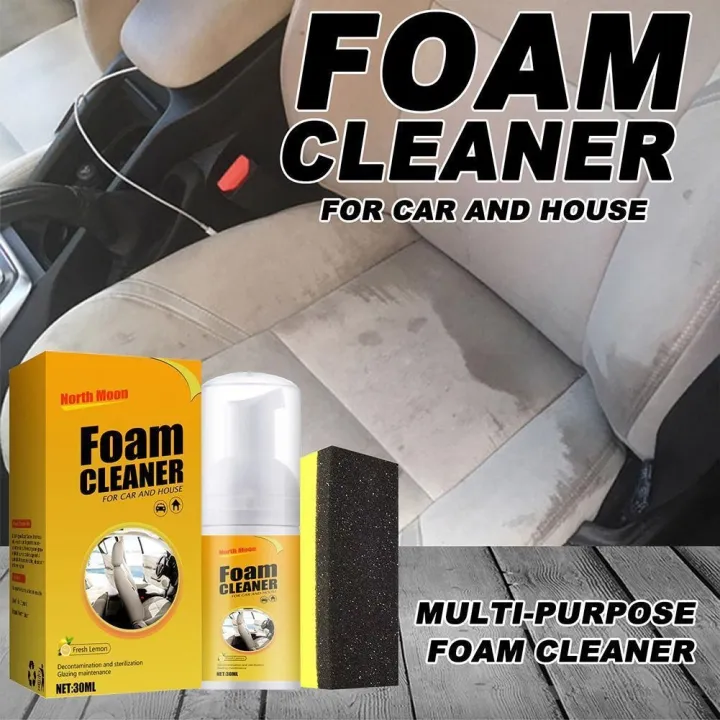 30ml Multi Purpose Foam Cleaner Leather Clean Wash Automoive Car Interior Home Wash Maintenance ...