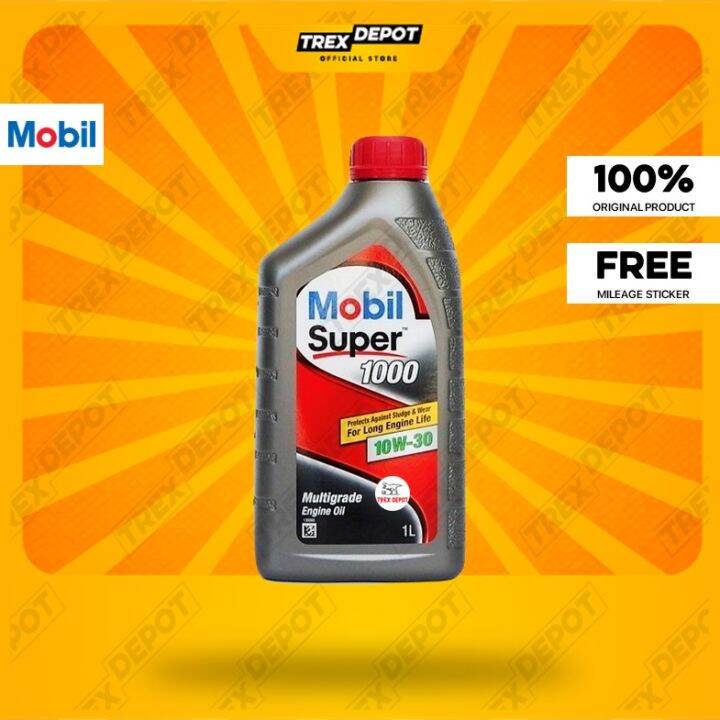 Mobil Super 1000 Mineral Engine Oil 10W30 (1L) | Lazada