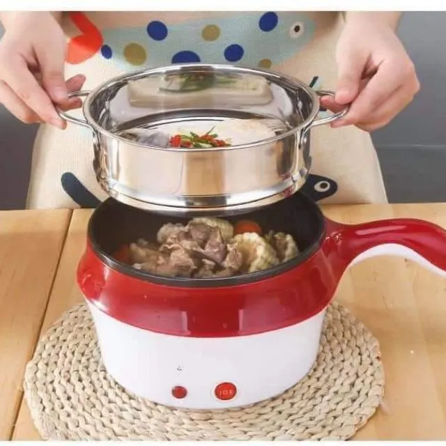 Multi-function Electric Mini Cooker Pot Electric Cooking Pot , plug and ...