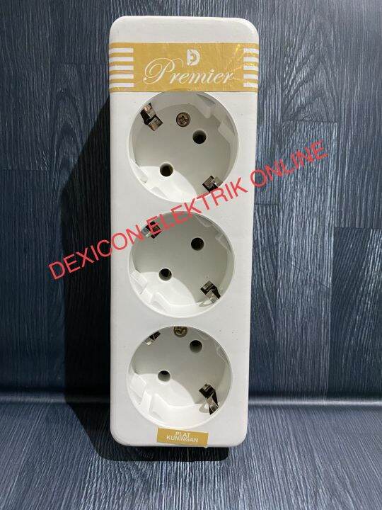 Stop kontak tanpa kabel/stop kontak 3 lubang/terminal colokan listrik ...