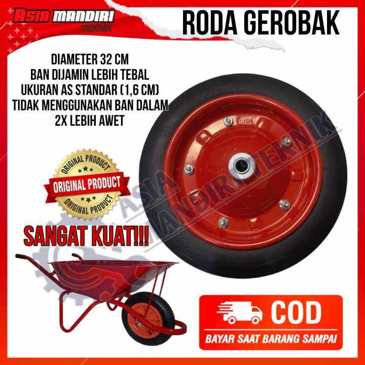 Roda Gerobak Pasir Original Ban Mati Artco Murah | Lazada Indonesia