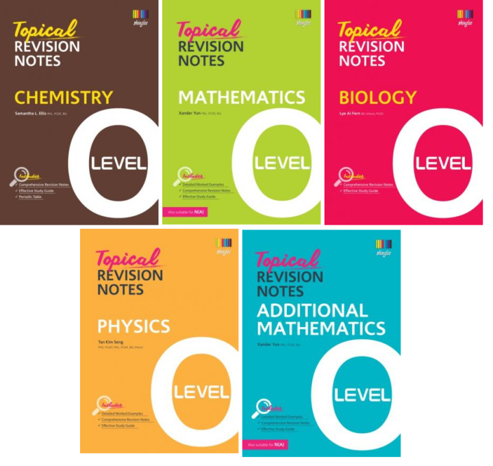 Topical Revision Notes O Level - 5 in 1 Collection | Lazada