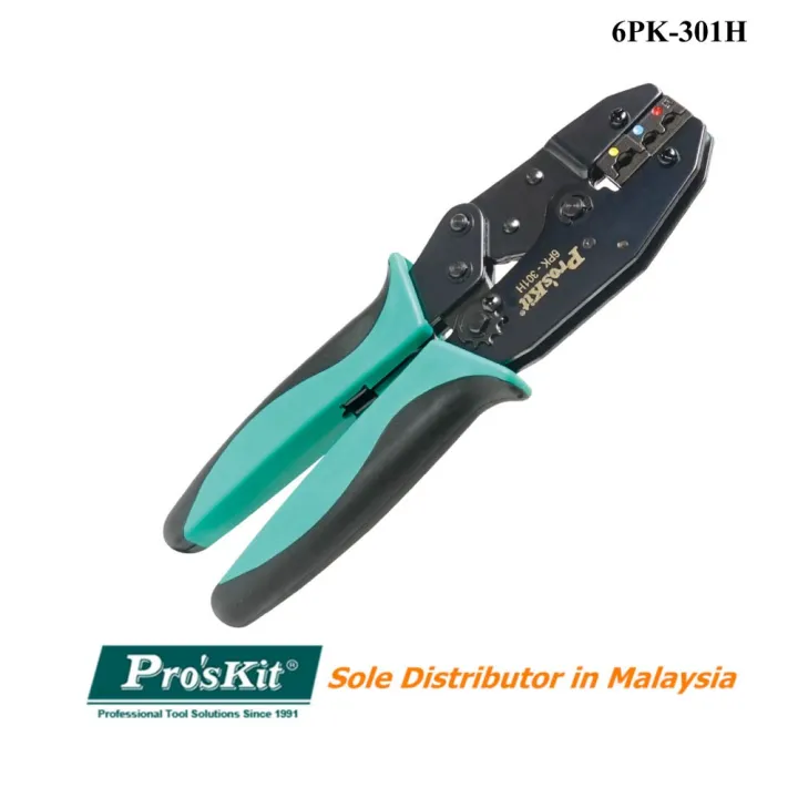 Pro'skit 6PK-301H Insulated Terminal Crimping Tool (220mm) | Lazada