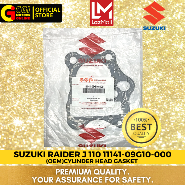 [ORIGINAL] SUZUKI Head Gasket for Raider J110 (11141-09G10-000) | Lazada PH