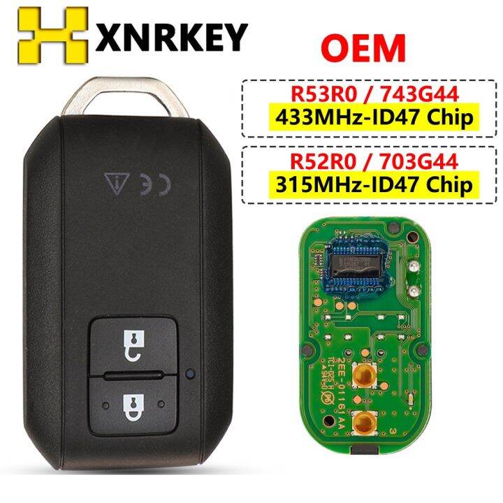XNRKEY OEM Smart Remote Car Key ID47 Chip 315/433Mhz for Suzuki Ertiga ...