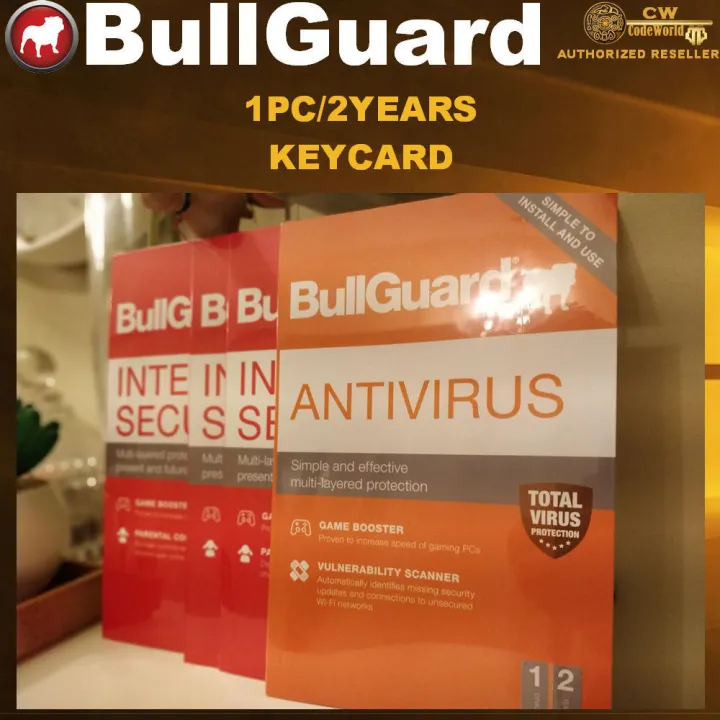 BULLGUARD ANTIVIRUS 2021 1PC-2YEARS KEYCARD | Lazada PH