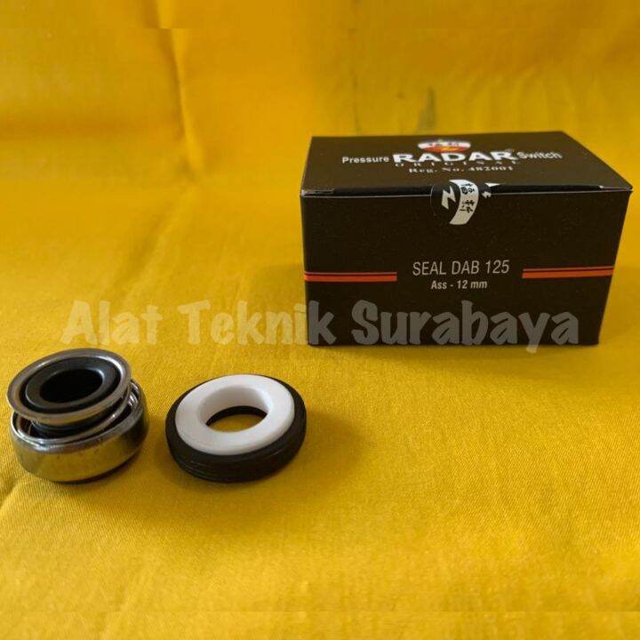 SEAL POMPA RADAR DAB 125 12 MM PRESSURE SWITCH SIL KARET MECHANICAL SPAREPART PUMP LEDENG ...