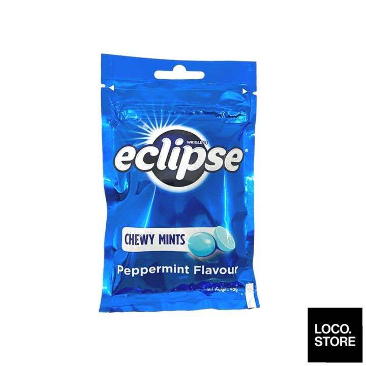 Eclipse Chewy Mints Peppermint 45G | Lazada