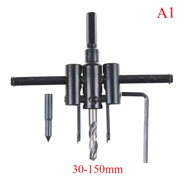 Doson】ชุดดอกสว่านเจาะรูวงกลมไม้โลหะปรับได้,ชุดเครื่องมือ Diy | Lazada.co.th