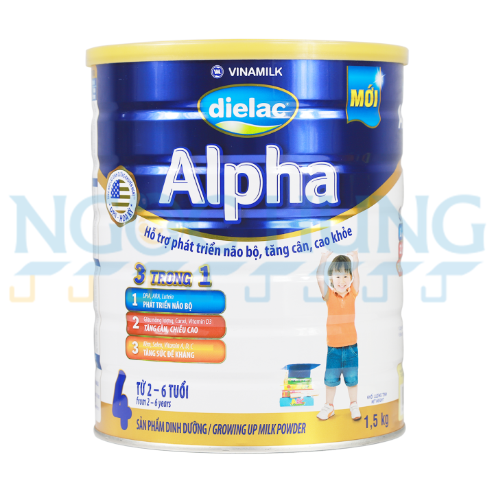 Sữa bột Vinamilk Dielac Alpha 4 1.5kg | Lazada.vn