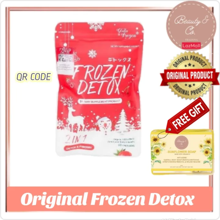 FROZEN DETOX SLIMMING CAPSULES WITH QR CODE [FREEBIE SFO SOAP ...