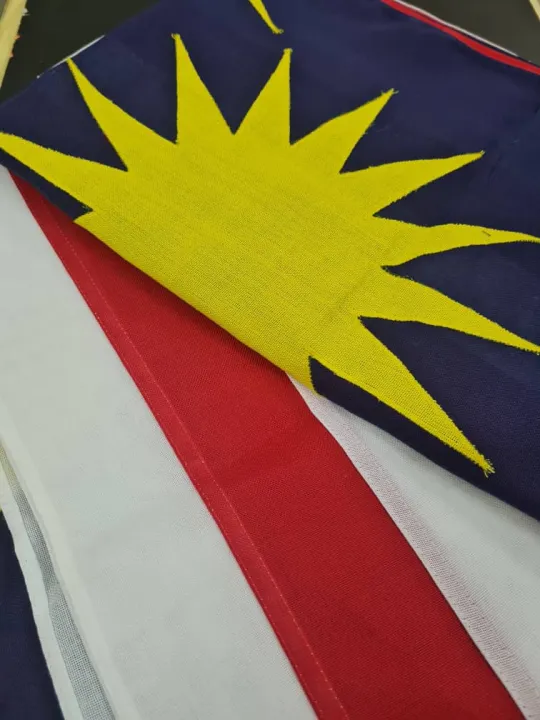(HEAVY DUTY) Bendera JAHIT Malaysia/Selangor untuk tiang bendera ...