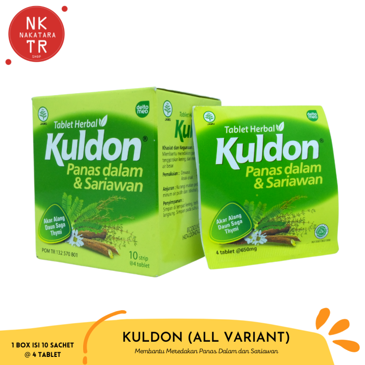 KULDON UNTUK PANAS DALAM DAN SARIAWAN ISI 4 TABLET | Lazada Indonesia