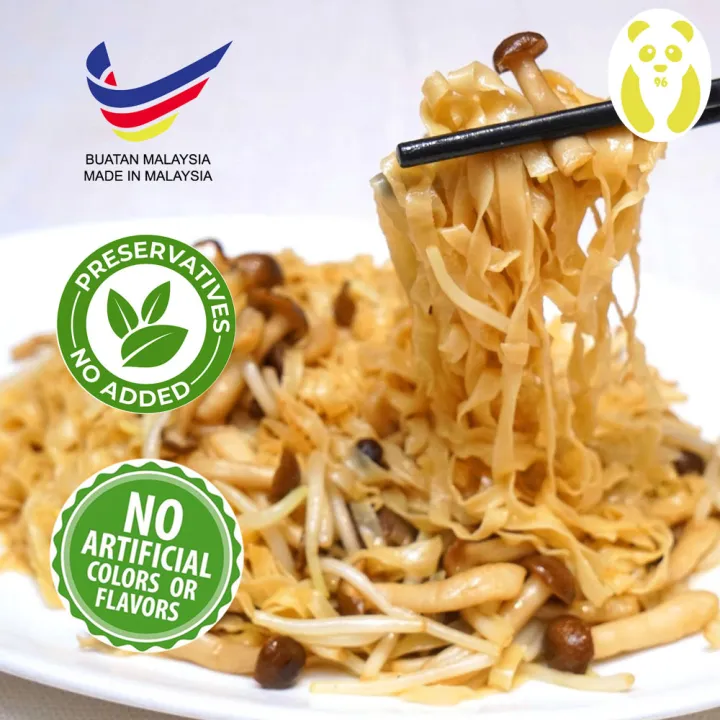 Flat Egg Noodle 640gm 8biji Vacuum Pack Mee Pok Thin Noodle Pan Mee ...