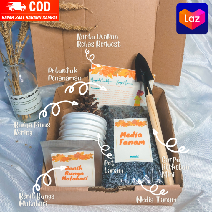 [DISERBU] HAMPERS BERKEBUN - gardening kit Kado ulang tahun kado wisuda ...