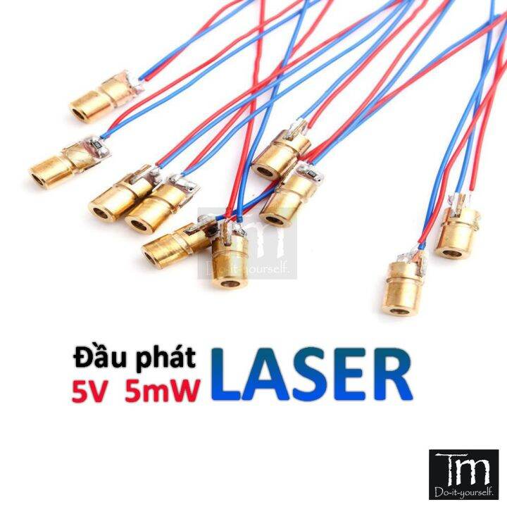 Đầu Phát Tia Laser 5V Đỏ 5mW Định Vị | Lazada.vn