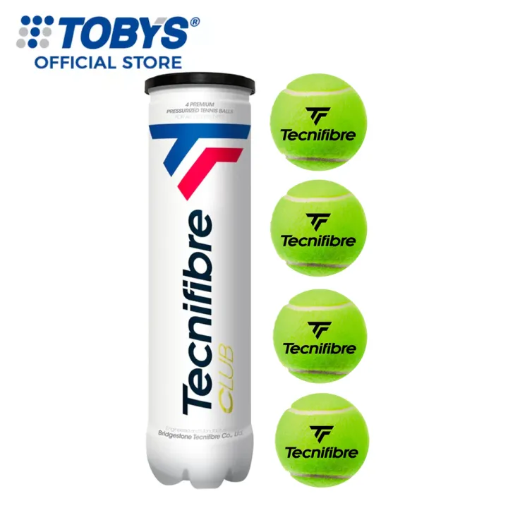 Toby's Sports Tecnifibre T-Ball Club 4 Balls | Lazada PH