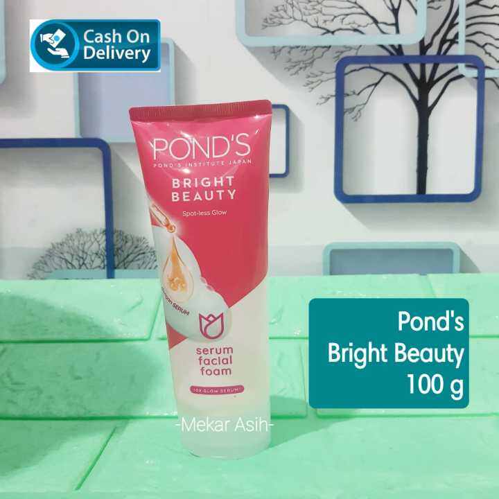 Pond's Bright Beauty 100gr Serum Facial Foam pencuci wajah | Lazada ...