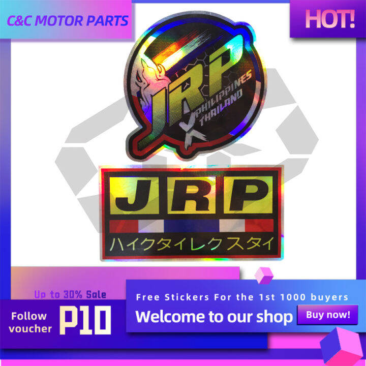 JRP Philippines X Thailand Holographic Motorcycle Stickers (C&C MTP ...