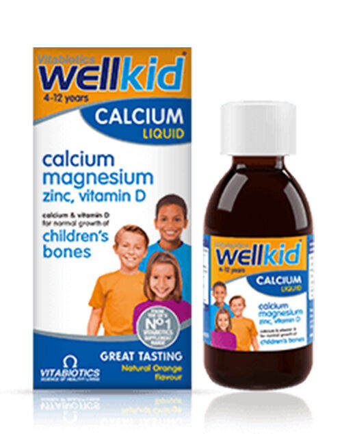 Vitabiotics Wellkid Calcium Liquid 150ml | Lazada Singapore