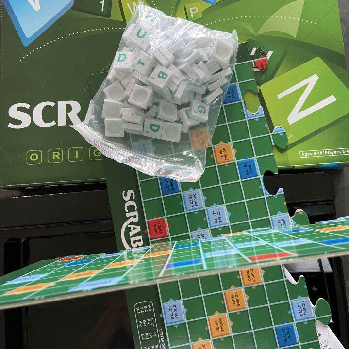 Spelling Game Words Game make up words Scrabble Piece put together ...