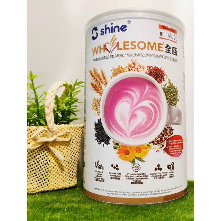 《Shine》 Minuman Multigrain Sihat 全盛高纤谷粮营养浆 Wholesome Multigrain Drink ...