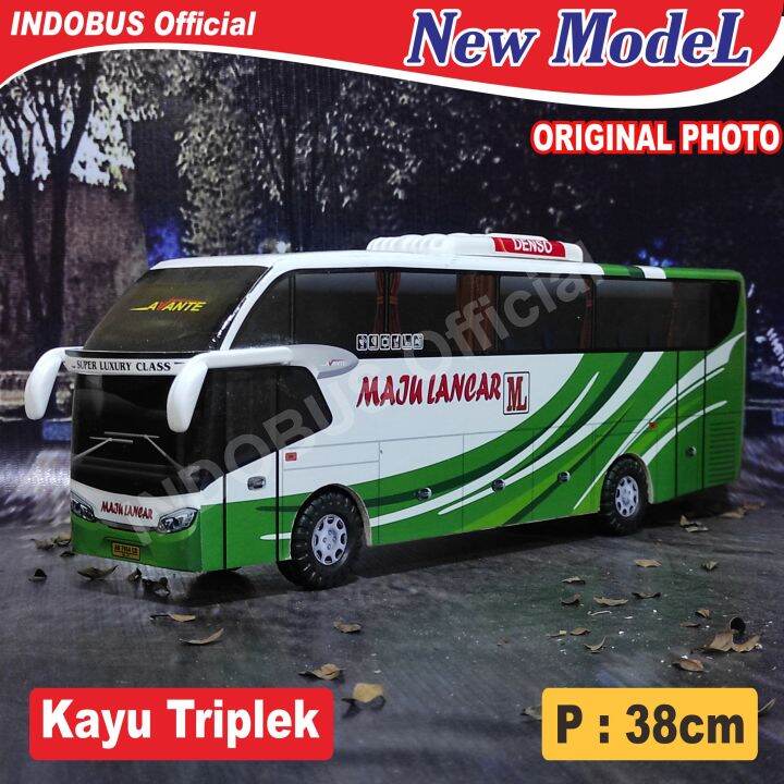 Indobus Miniatur Bus Bis Maju Lancar Avante | Lazada Indonesia