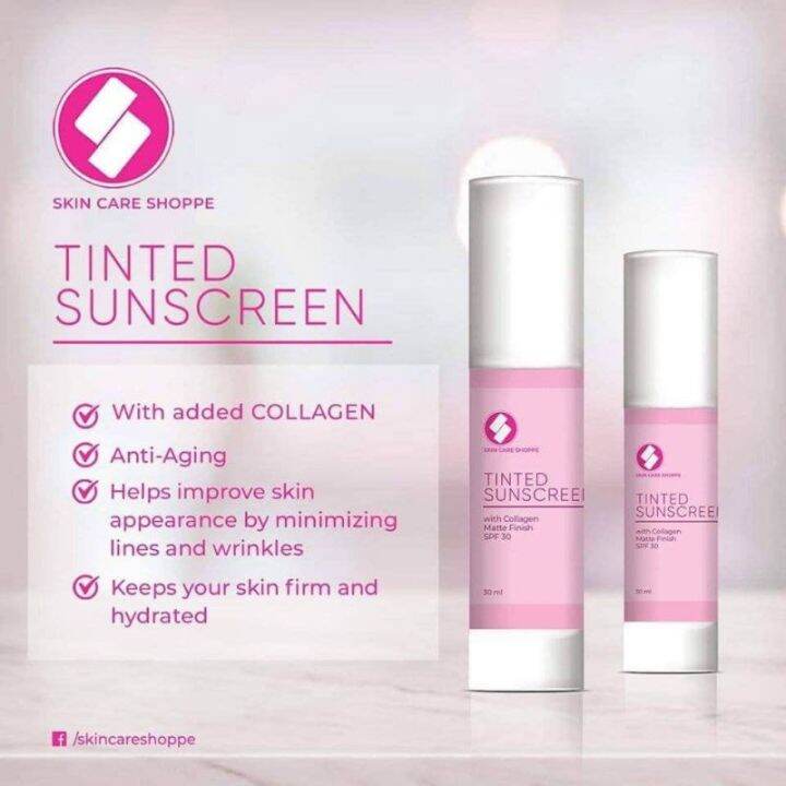 Tinted Sunscreen with Collagen Sunblock | Lazada PH