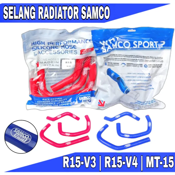 Selang Radiator Samco Vixion Xabre MT15 R15 XSR SELANG RADIATOR R15 VVA ...