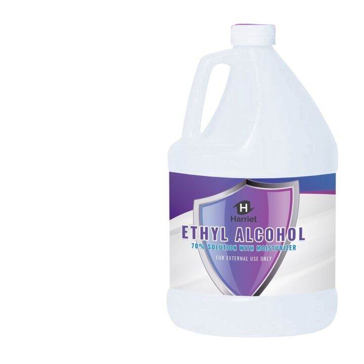 UNSCENTED HARRIET 70 ETHYL ALCOHOL DISINFECTANT ANTISEPTIC 1 GALLON | Lazada PH