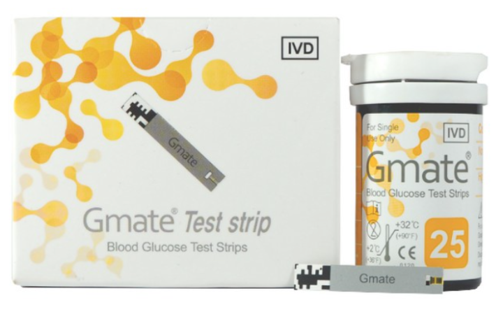 Original Gmate 50 pcs. Test strips (Made in Korea) Expiration date ...