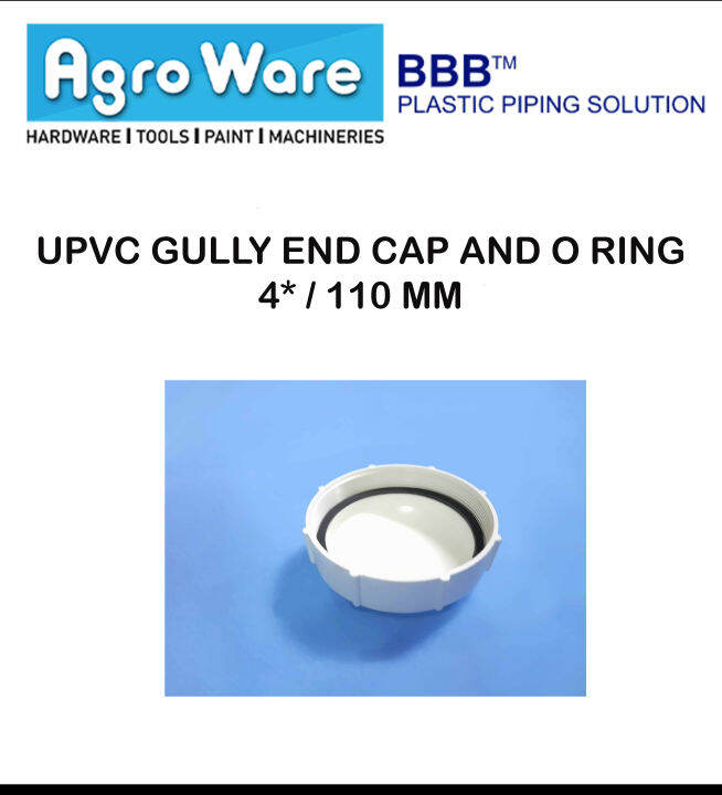 BBB UPVC Floor Gully Trap Cover With O Ring 110 mm | Lazada