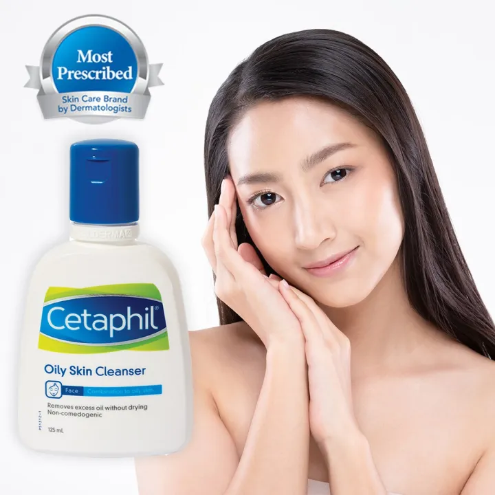 Cetaphil Oily Skin Cleanser 125ml [for Sensitive Pimple And Acne