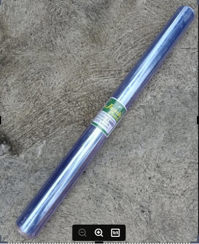 Plastic Cover Transparent 1 roll Gauge 3.0 ( 4 feet x 50 meters) mas ...