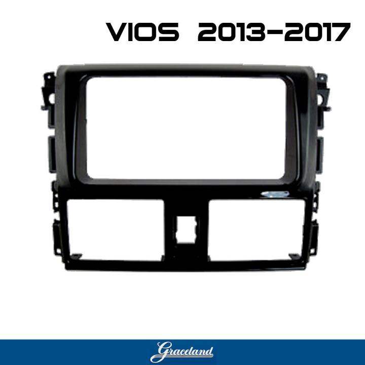 2din Stereo Conversion Panel for Toyota Vios 2013 2014 2015 2016 2017 ...