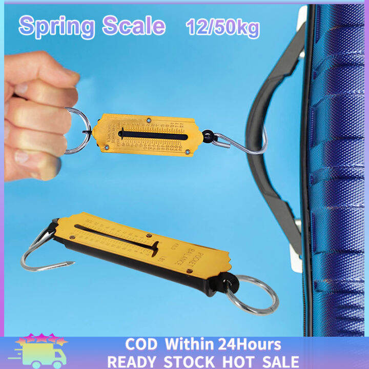 [Fast Delivery] 12/50kg Spring Scale Hand-Held Spring Mechanical Scale ...
