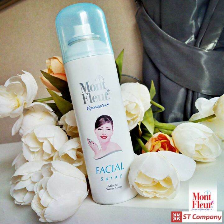 สเปรย์ Mont Fleur Mineral Water Facial Spray 150 มล. มองต์เฟลอ มอง ...