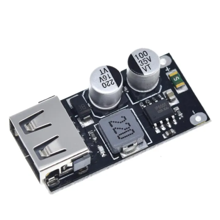 USB QC3.0 QC2.0 USB DC-DC Buck Converter Charging Step Down Module 6-32V 9V 12V 24V to Fast ...