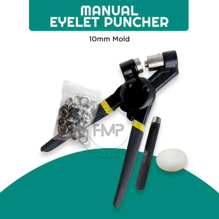 FMP Manual Handheld Eyelet Puncher (10mm Mold for Partner Eyelet ...