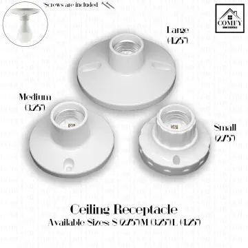 Light Bulb Socket Sizes Chart | Shelly Lighting