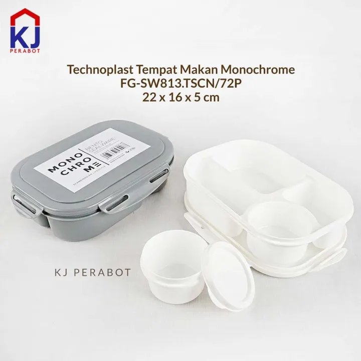 KJ Perabot - Technoplast Tempat Makan Monochrome Fg-Sw813.Tscn/72p | Lazada Indonesia