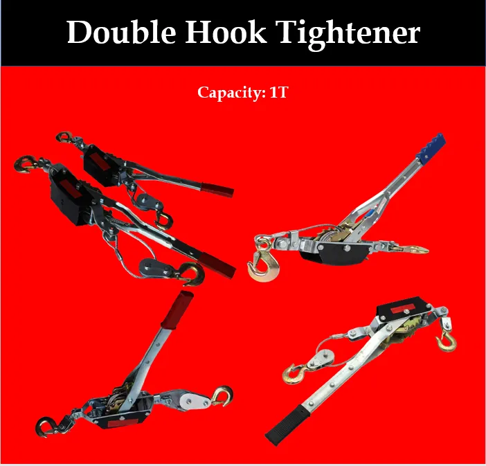TOYU Double Hooks Hand Puller Double Hook Tightener Easy Operation Hand ...