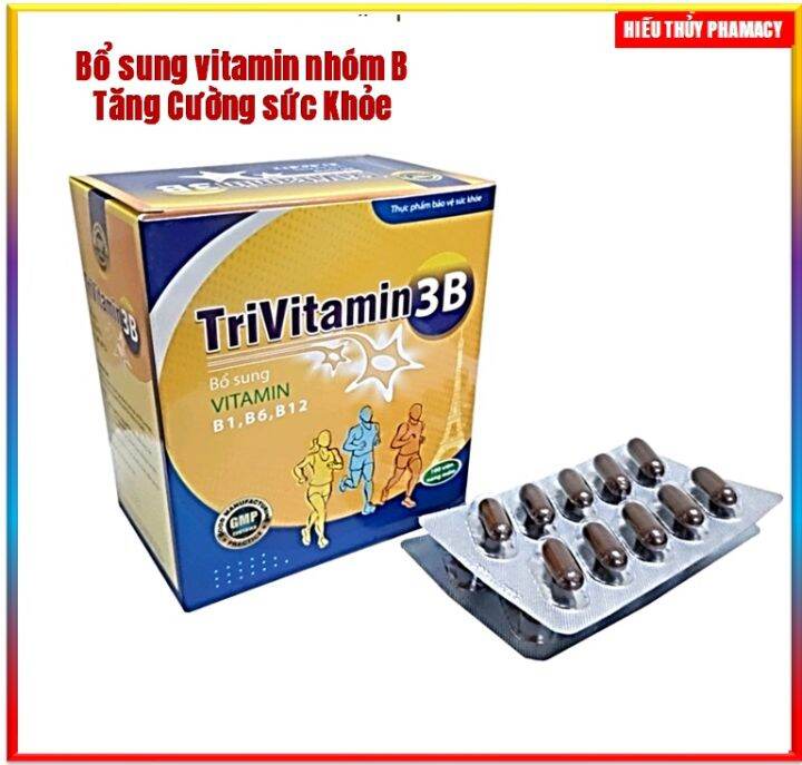Trivitamin 3B bồi bổ sức khỏe, nâng cao thể trạng, hỗ trợ kén ăn, người ...