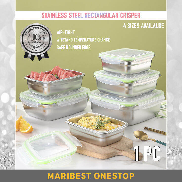 304 Stainless Steel Thermal Insulated Lunch Box Bento Food Container ...