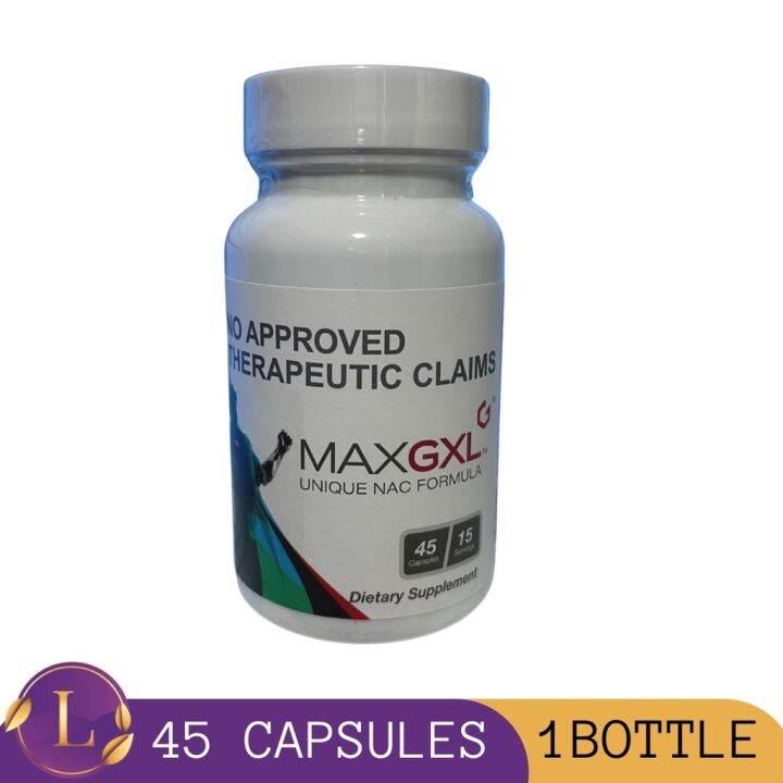 MaxGXL NAC formula (45 Capsules) | Lazada PH